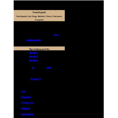 Sward Speak [PDF] | Documents Community Sharing