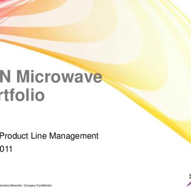 Microwave Portfolio [PDF] | Documents Community Sharing