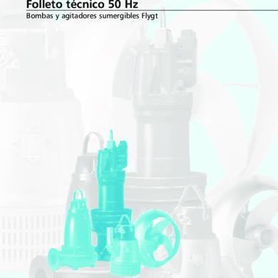 Catálogo Técnico FLYGT 50 Hz - 892369 [PDF] | Documents Community Sharing