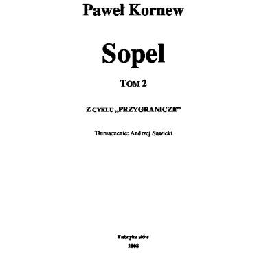 Kornew Paweł - Przygranicze 02 - Sopel 02 [PDF] | Documents Community ...
