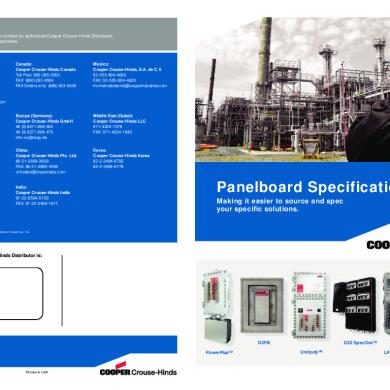 2.Panelboard Spec Chart [PDF] | Documents Community Sharing