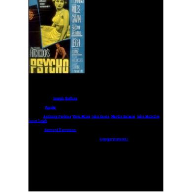 Film Review- Psycho [PDF] | Documents Community Sharing